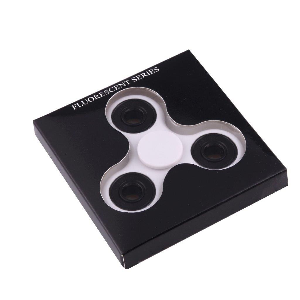 Fluorescent Fidget Spinner - Hybrid Keramik kullager - 4 min snurrtid